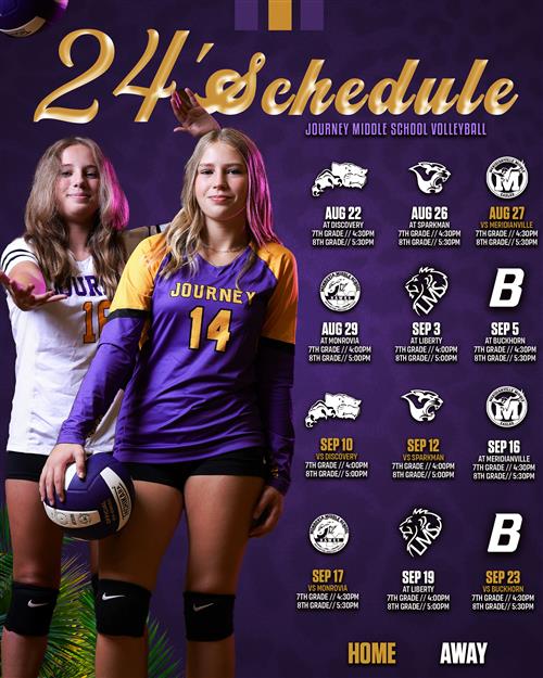 Volleyball / 2024 Volleyball Game Schedule