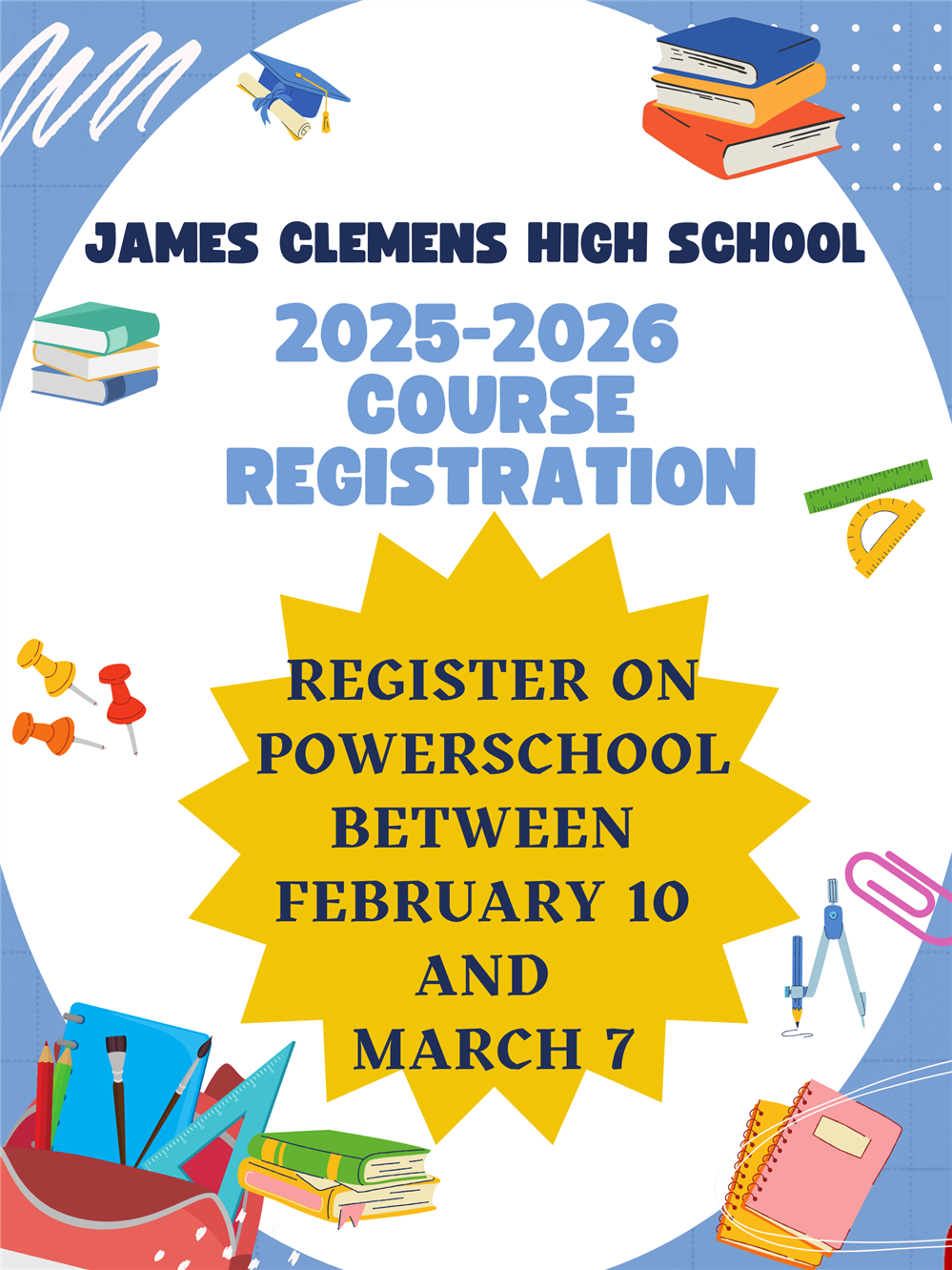 Course Registration 2025-2026 / Course Registration 2025-2026