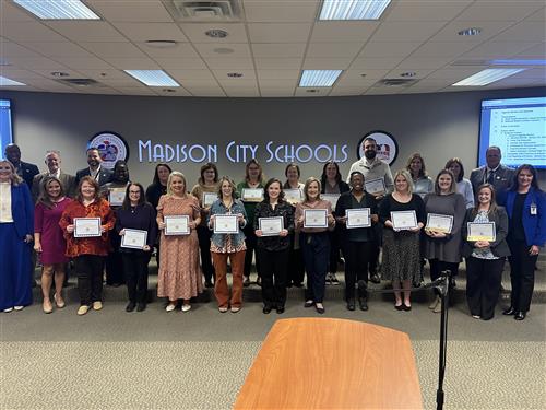 MCS "Honor" Wall Grows WIth New NBCT Inductees