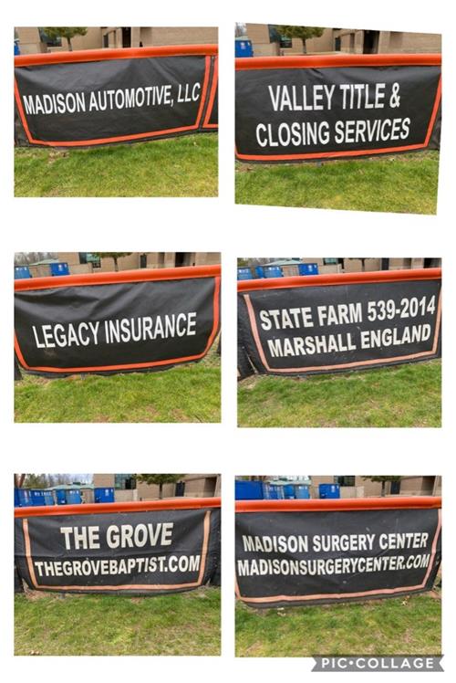 Baseball / Outfield Sign Sponsors